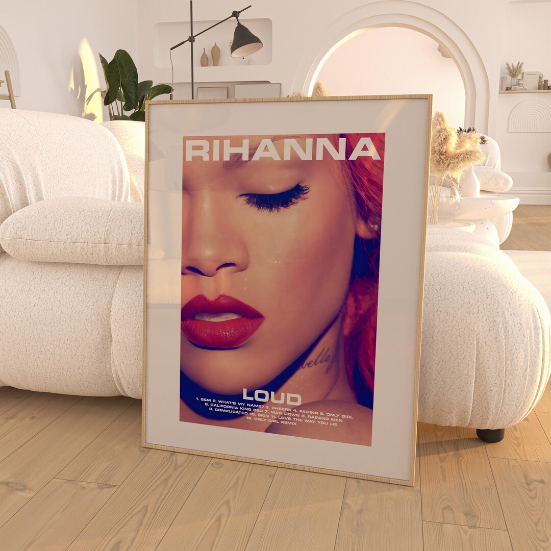 Rihanna Loud Album Poster / Room Decor / Music Decor / Music Gifts ...