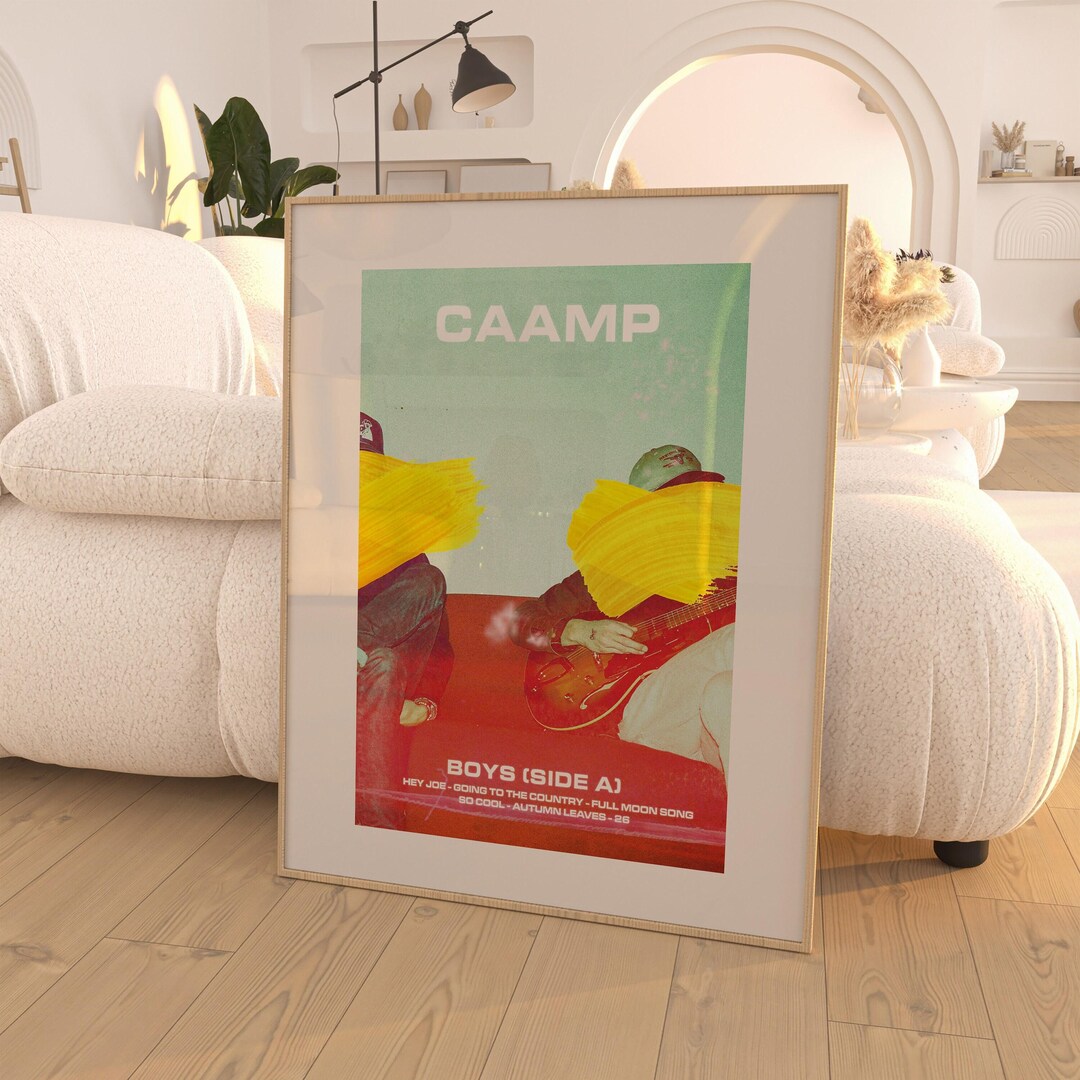 Caamp Boys side A Album Poster / Room Decor / Music Decor / Music Gifts ...