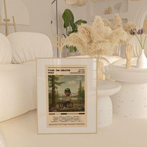 Tyler the Creator Wolf Album Cover Poster / 3 Colors 1 Price / Room ...