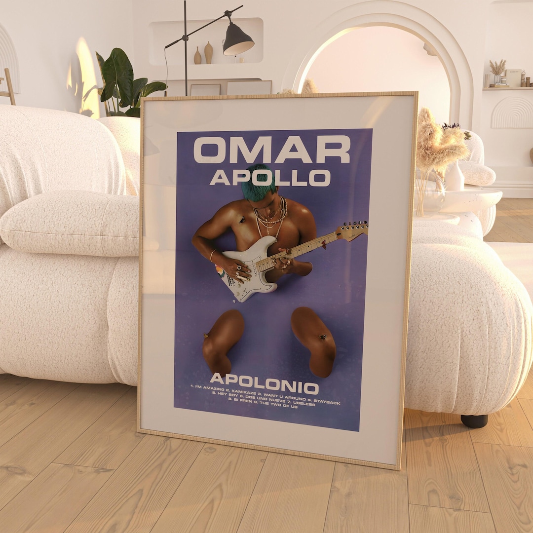 Omar Apollo Apolonio Album Poster / Room Decor / Music Decor / Music ...