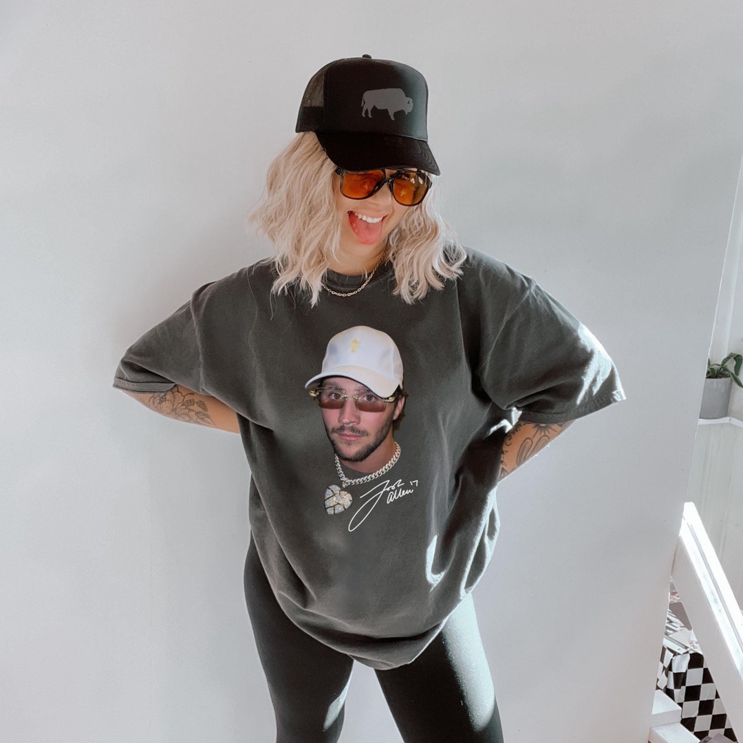 Iced Out Josh Vintage Style Comfort Colors T-shirt | Josh Allen Shirt ...