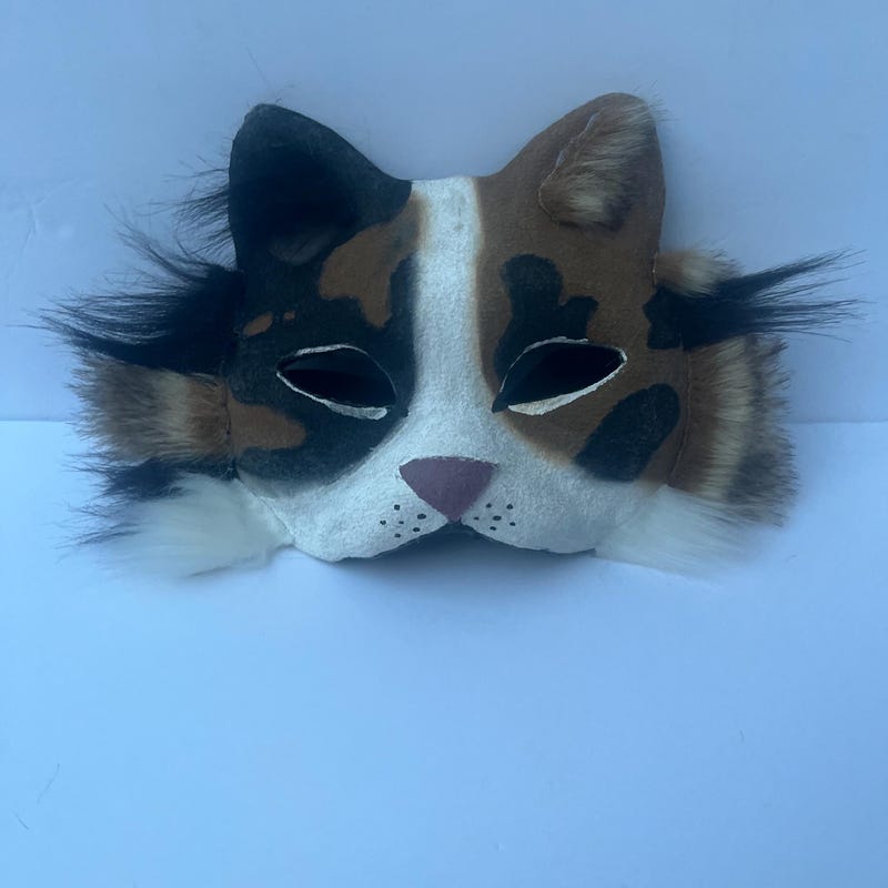 Calico Cat Therian Mask - Etsy