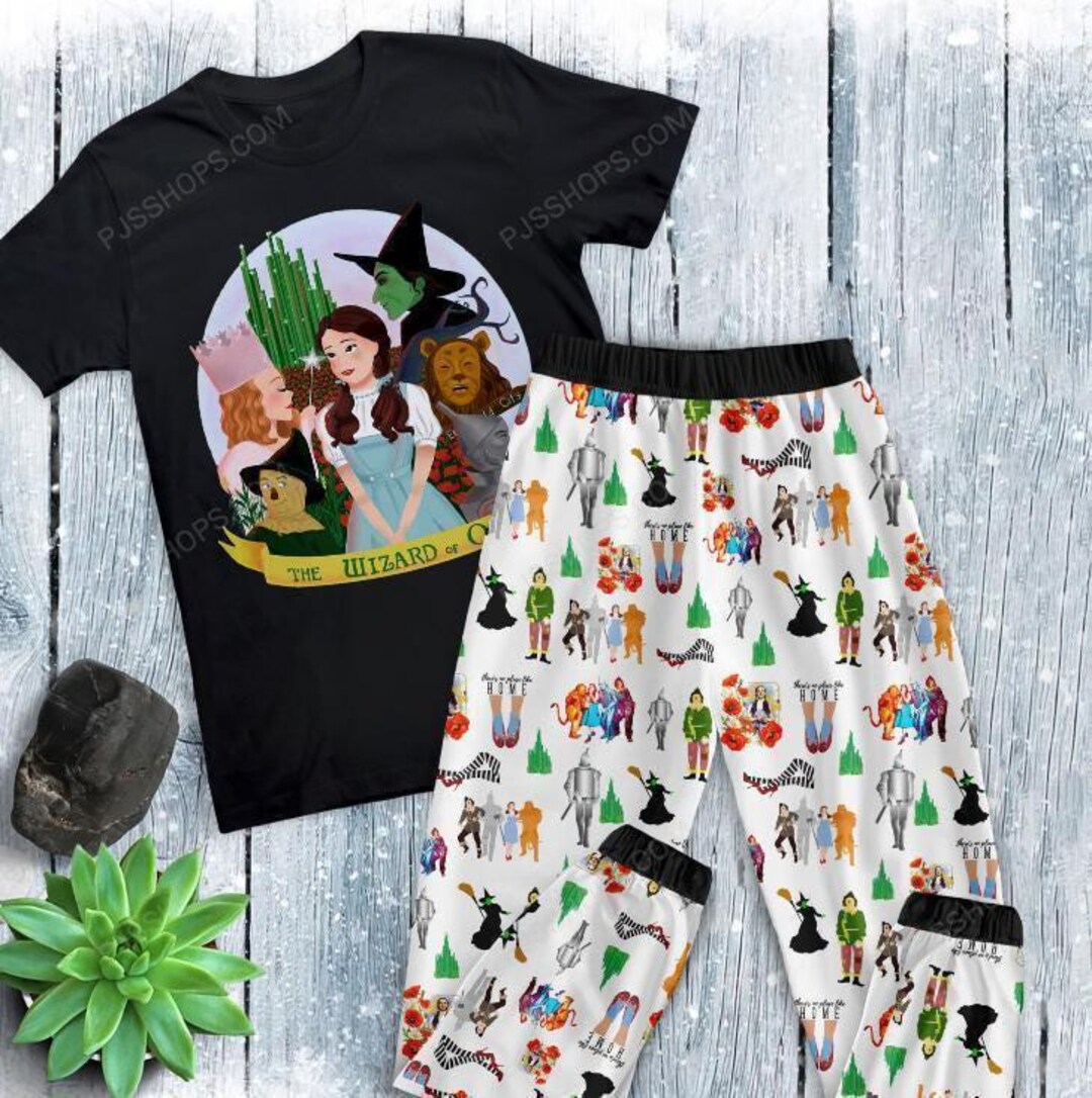 The Wizard of Oz Pajamas Set, Personalized Family Pajamas, Family ...