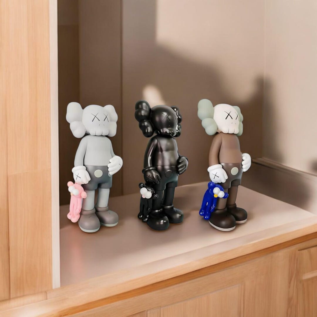 KAWS Inspired Replica Bearbrick Statue Hypebeast Figure for Home Decor ...