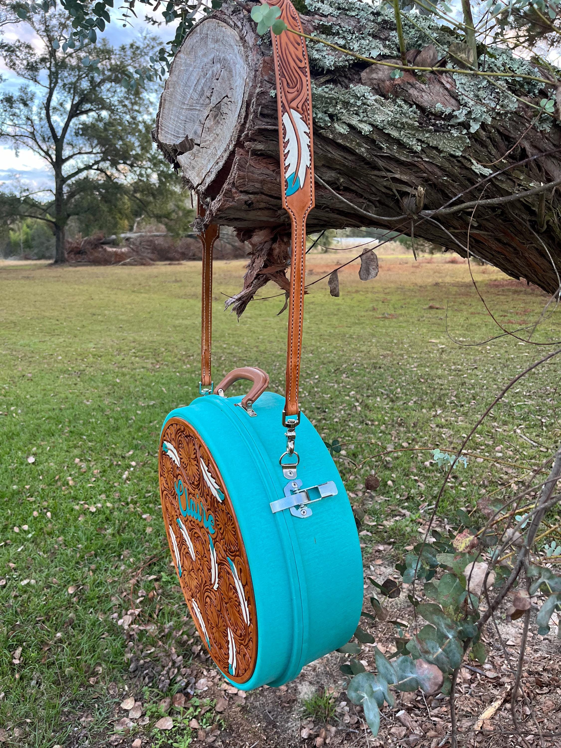 Custom Tooled Leather Rope Can - Etsy