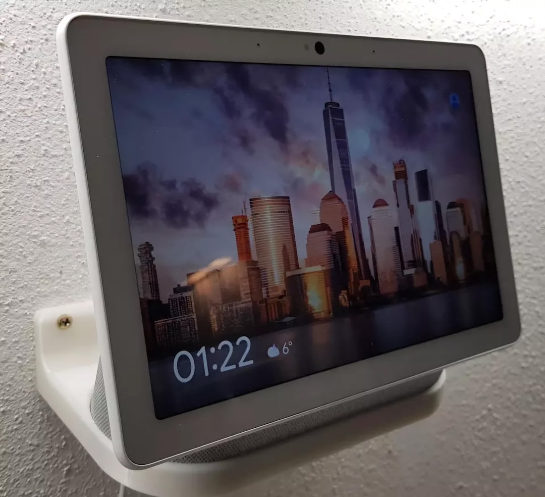 3D Printed Google Nest Hub Max Wall Mount - Etsy