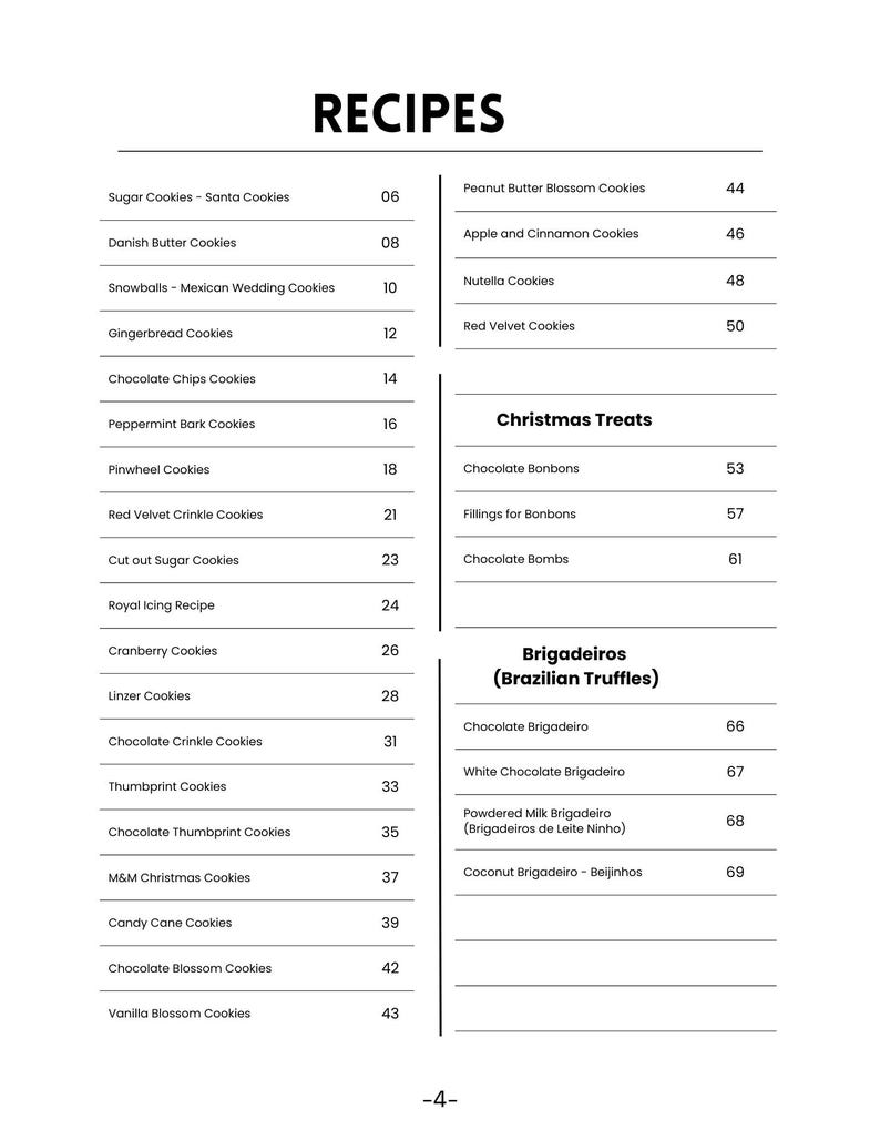 Holiday Cookies Recipes Ebook - Etsy