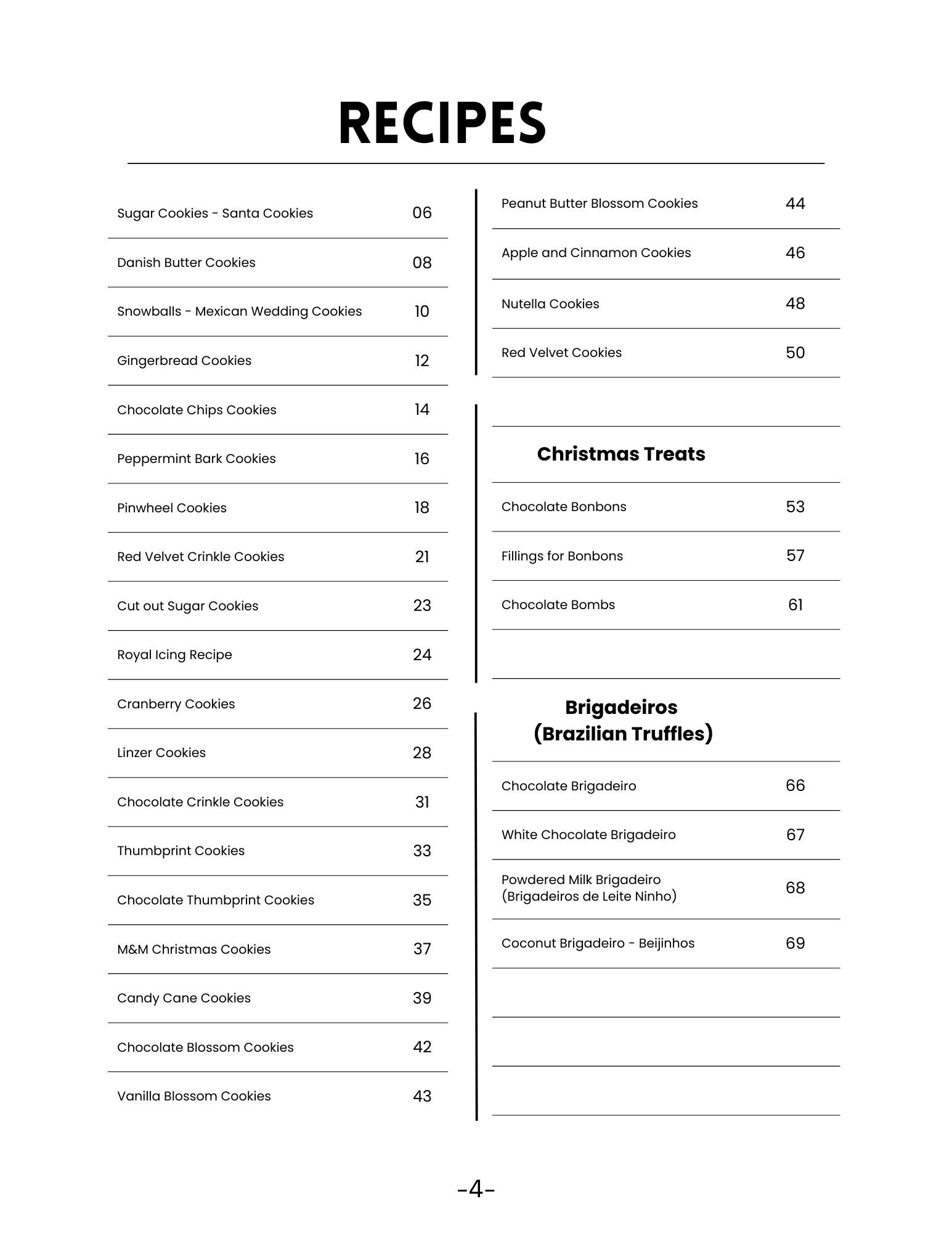 Holiday Cookies Recipes Ebook - Etsy