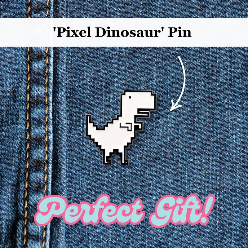Pixel Art Pins - Etsy