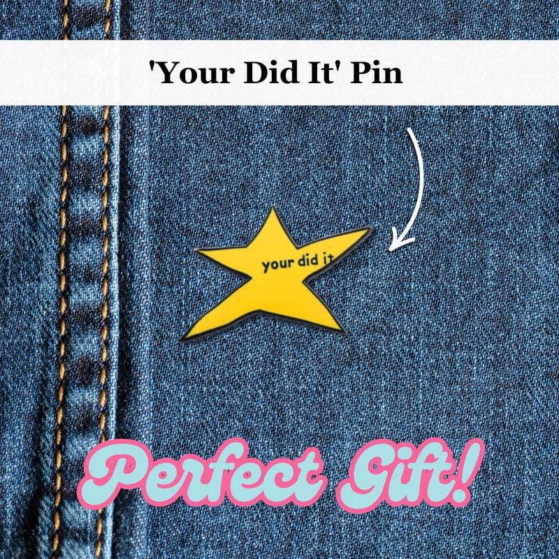 Your Did It Star - Etsy