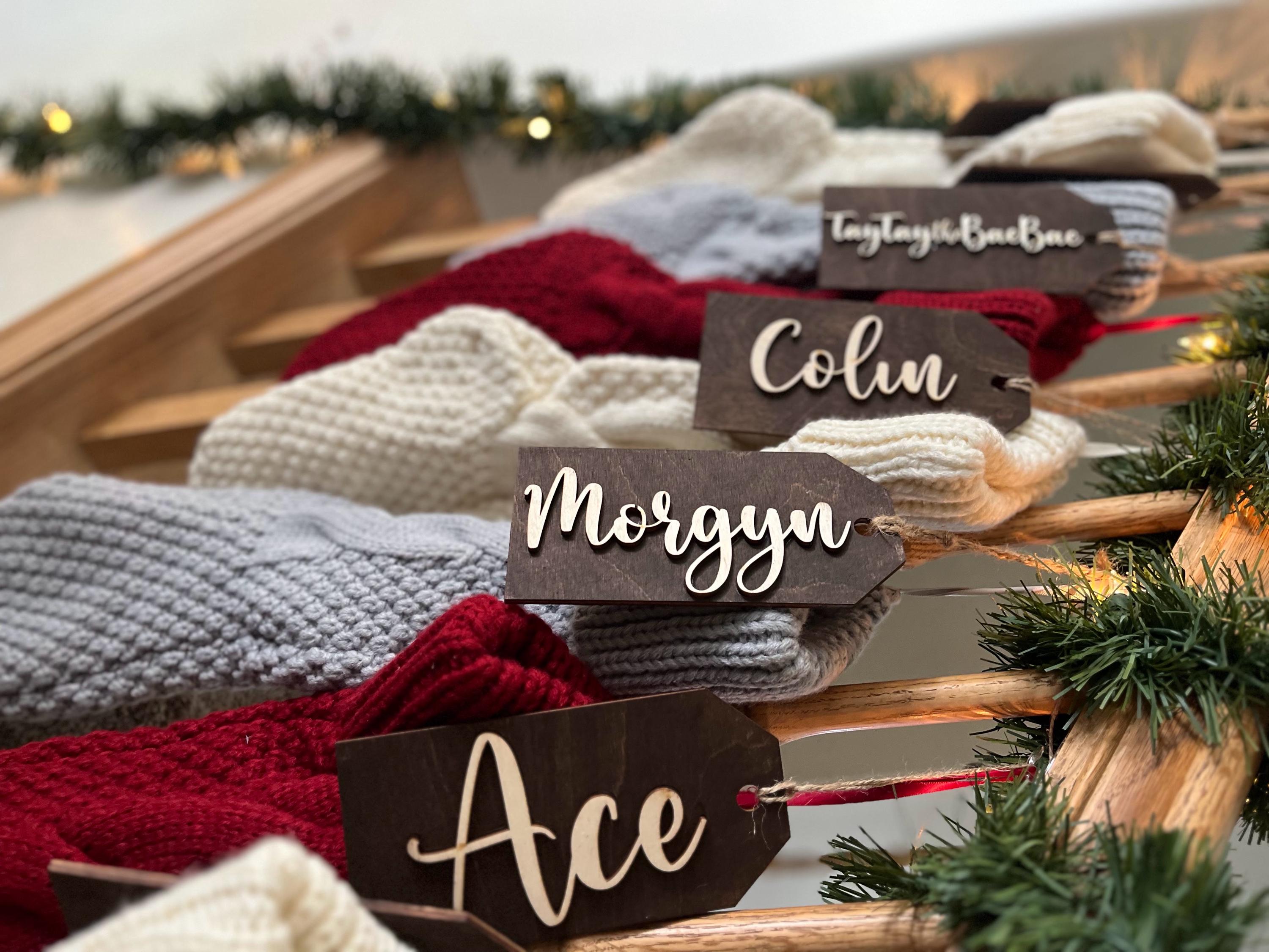 Stocking Tags Custom - Etsy