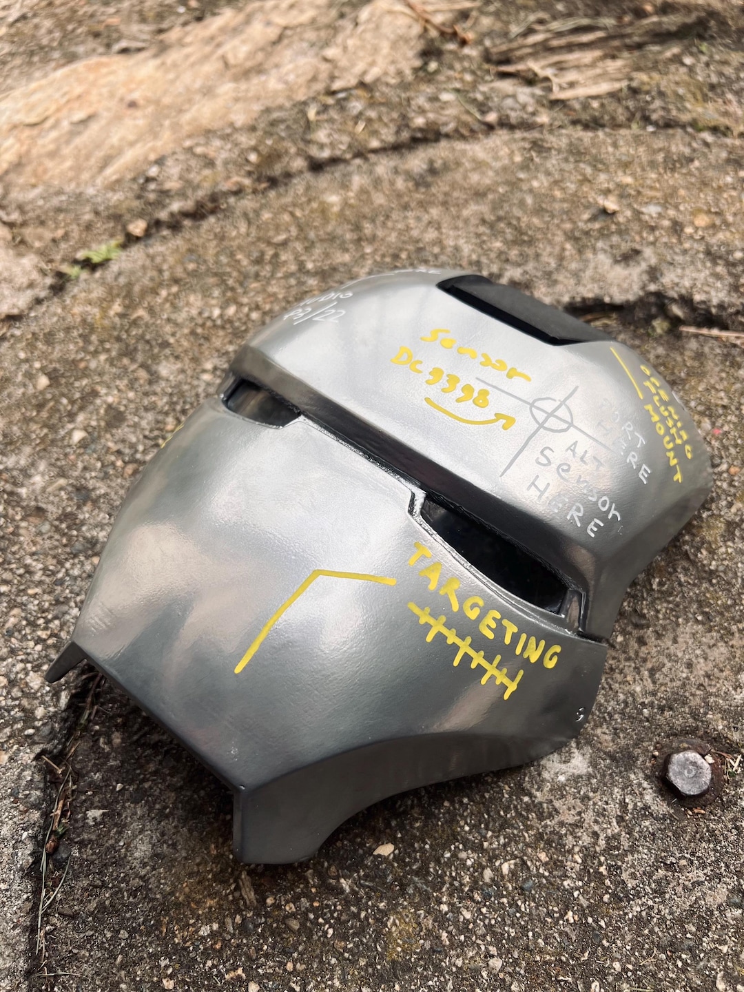 Ironman Mask - Tony Stark Prototype, Hand-painted 3D Printed - Etsy