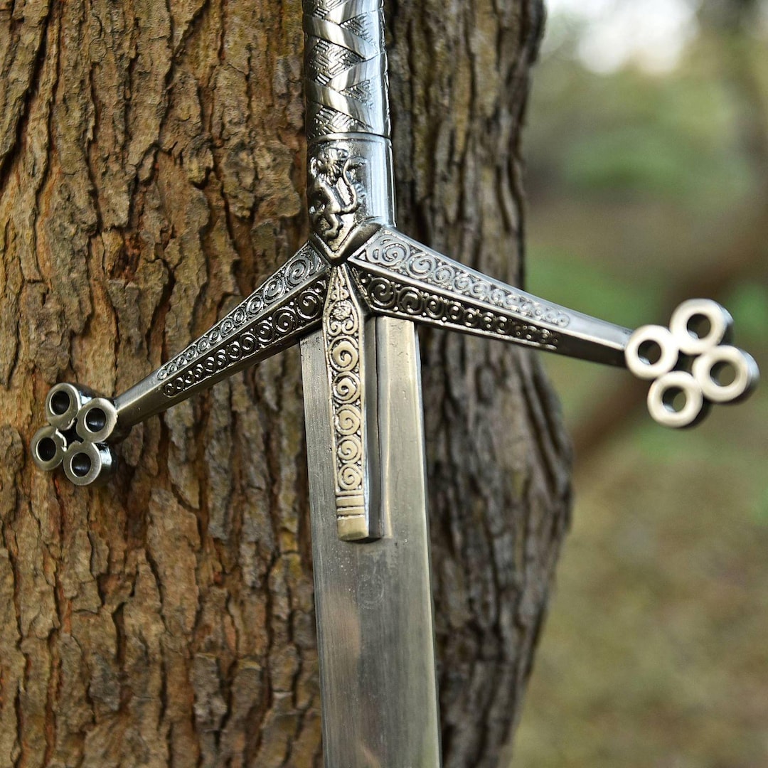 Handmade Scottish Claymore Sword Personalized Highland Steel Black ...