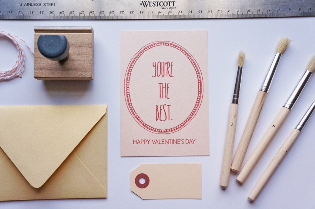 You're the Best Valentine's Card, Valentine - Etsy