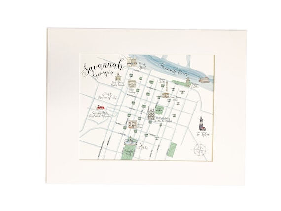 Where Is Savannah Ga Savannah Georgia Map Georgia Map Vintage