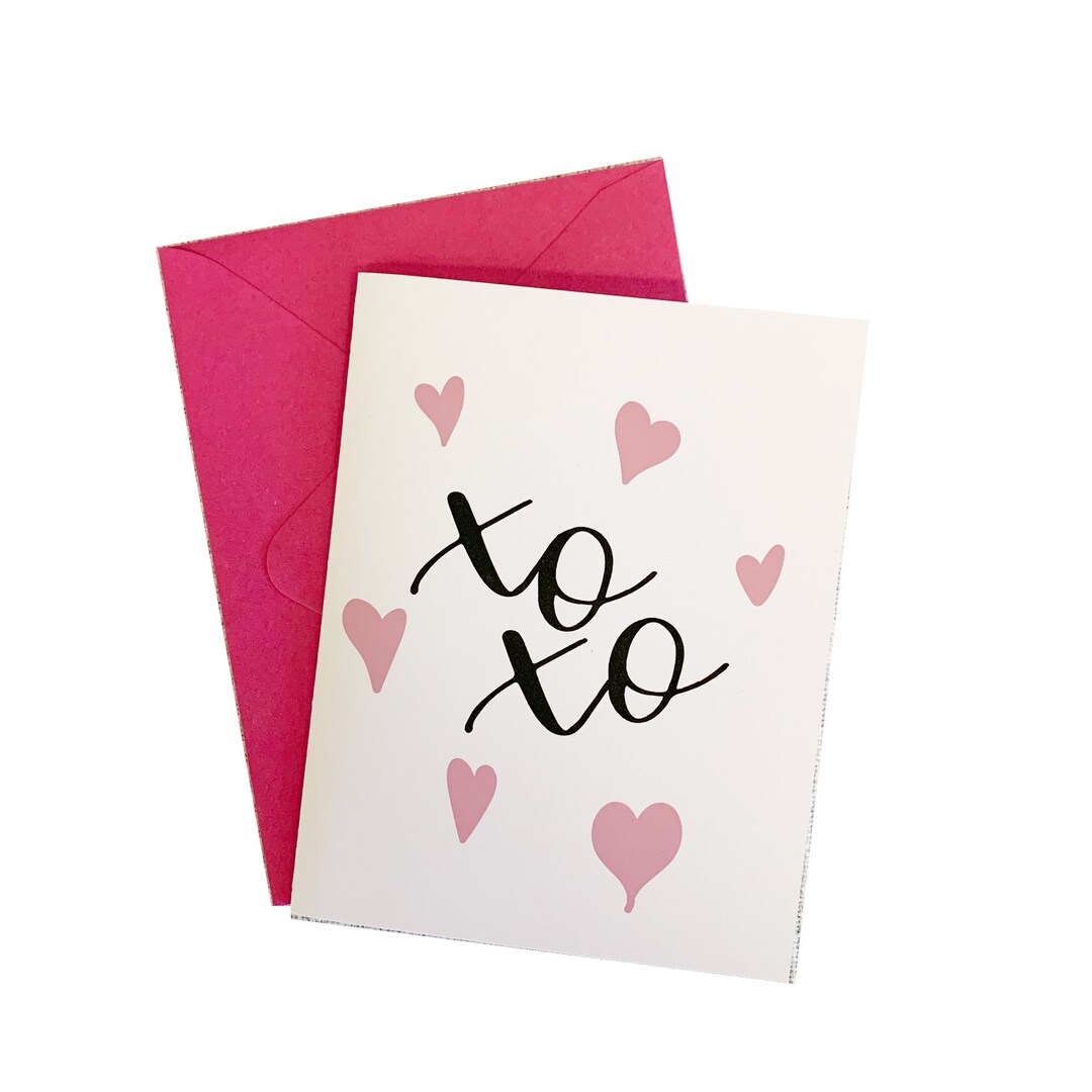 Xoxo Valentine's Day Card, Friend Valentine, Valentines, Heat, Just ...