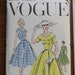 Vintage Vogue Sewing Pattern 8836 One Piece Dress Size 14 - Etsy