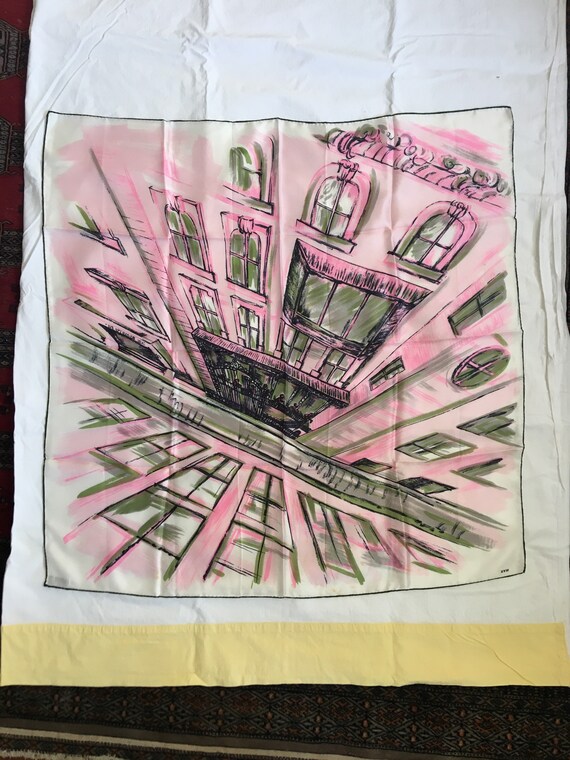 Vintage Silk Scarf Jack & Charlie's 21 Club Jockey ir… - Gem