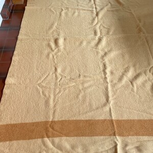 Whitney Point Wool Blanket 4 Point Yellow Gold Stripe VINTAGE by ...