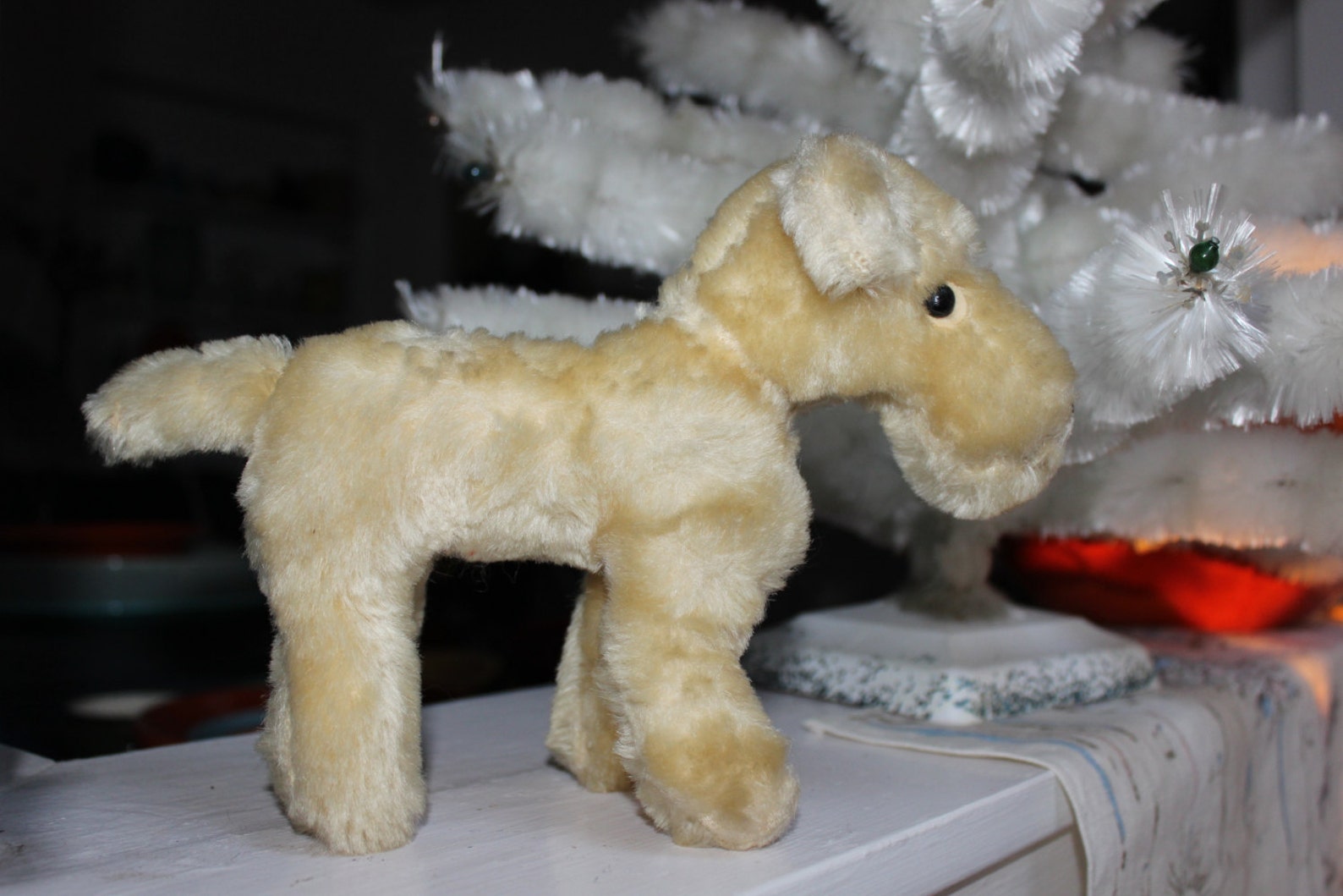 Scotty Stuffed Toy Dog Terrier Antique Mohair so Cute VINTAGE - Etsy