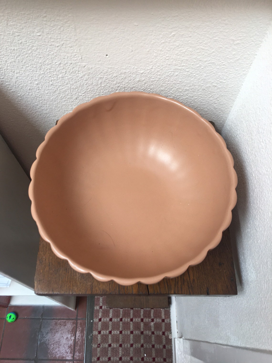 Bauer Pottery Tracy Irwin Half Pumpkin Beige Bowl 10 | Etsy