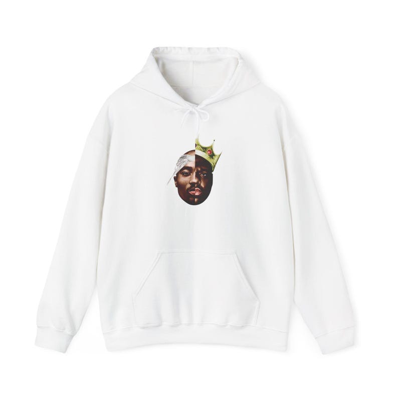 2pac and Biggie Two Kings of Rap Music Iconic Style Hip Hop Inspired ...