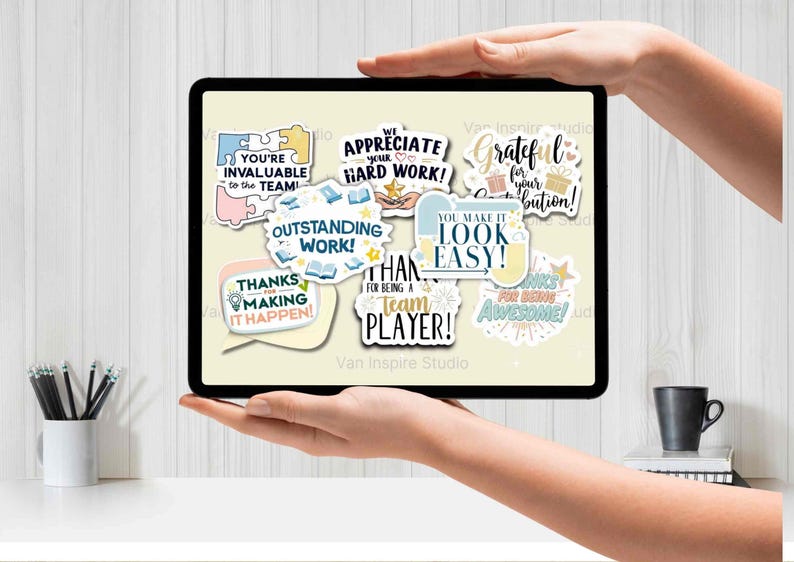 Workplace Motivation Stickers | Employee Appreciation & Office Rewards ...