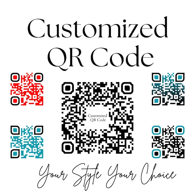 Qr Code Sign - Etsy