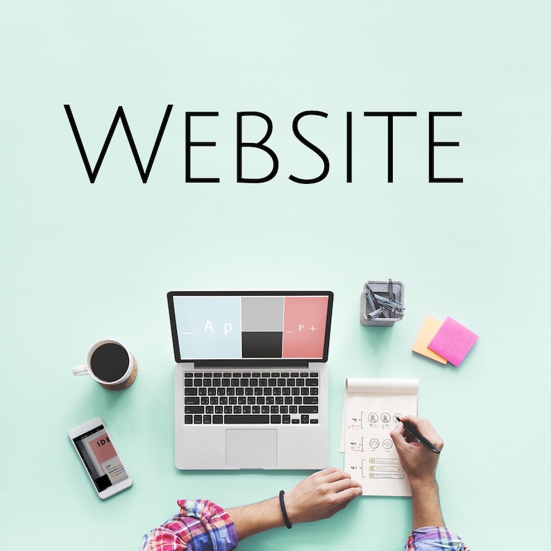 Website Design - Custom Web Design - Etsy