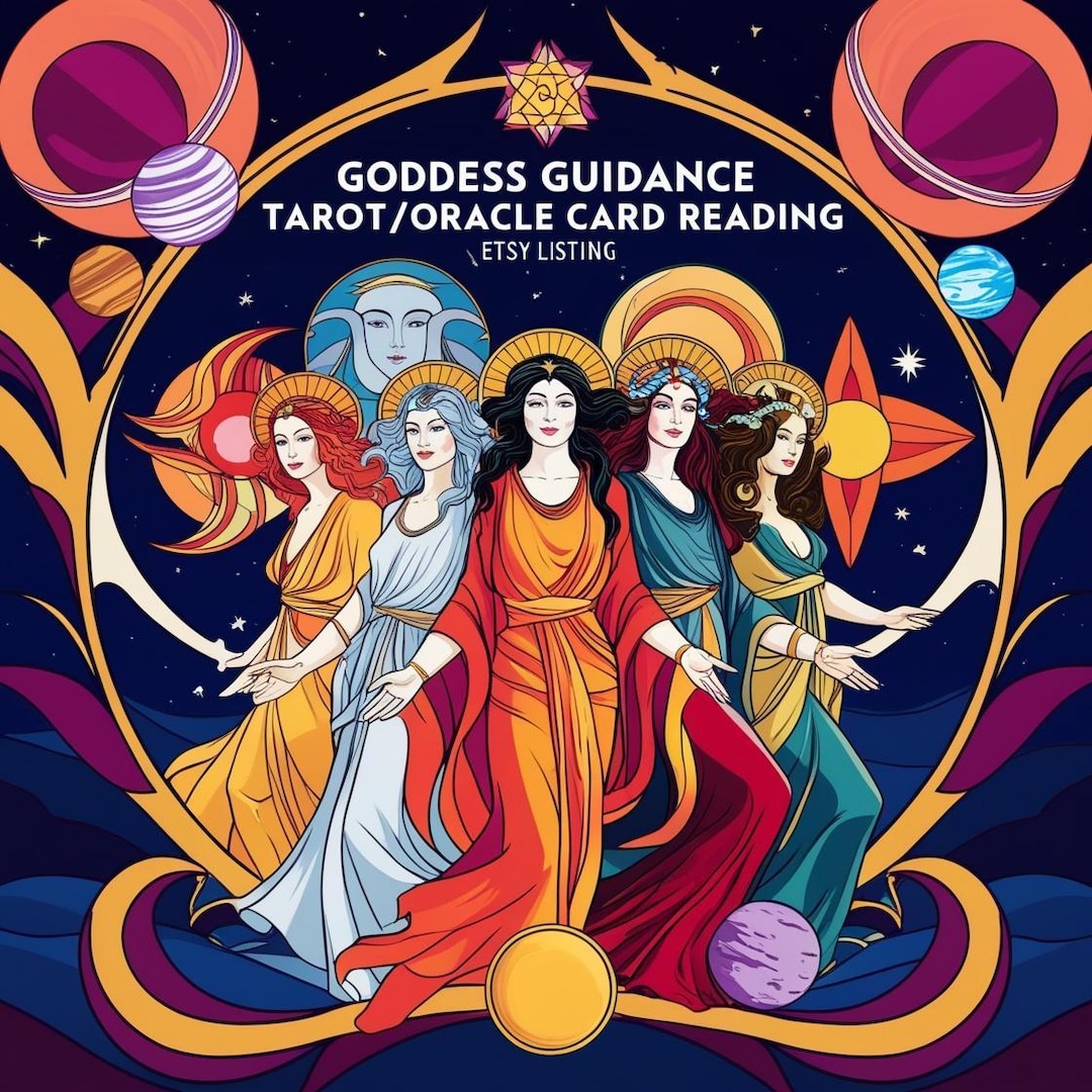 Goddess & Divine Feminine Tarot/ Oracle Card Reading. One or Three ...