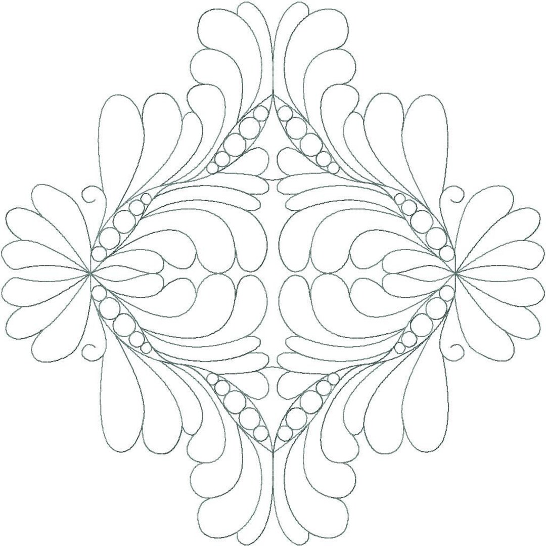 Irish Chain Feature Block Galway Digital Design for Computerized ...