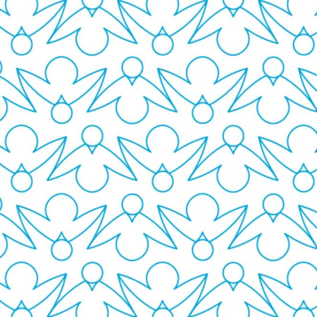 Flipped Penguins Edge to Edge Digital Design for Computerized Longarm ...