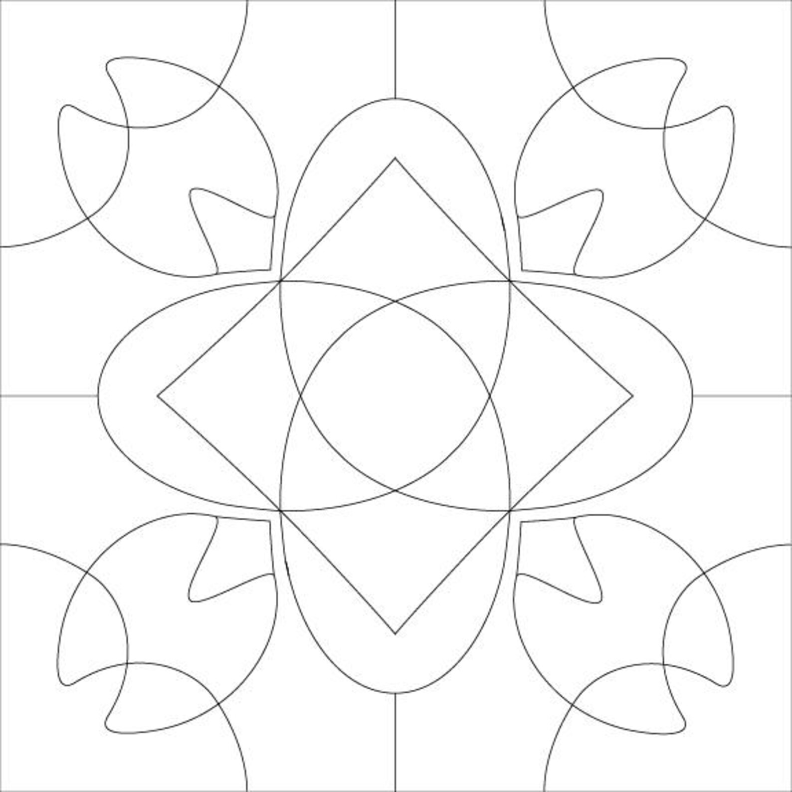 12 Quilty Quill Frame Designs - PRINTABLE and Digital PDF Workbook for ...