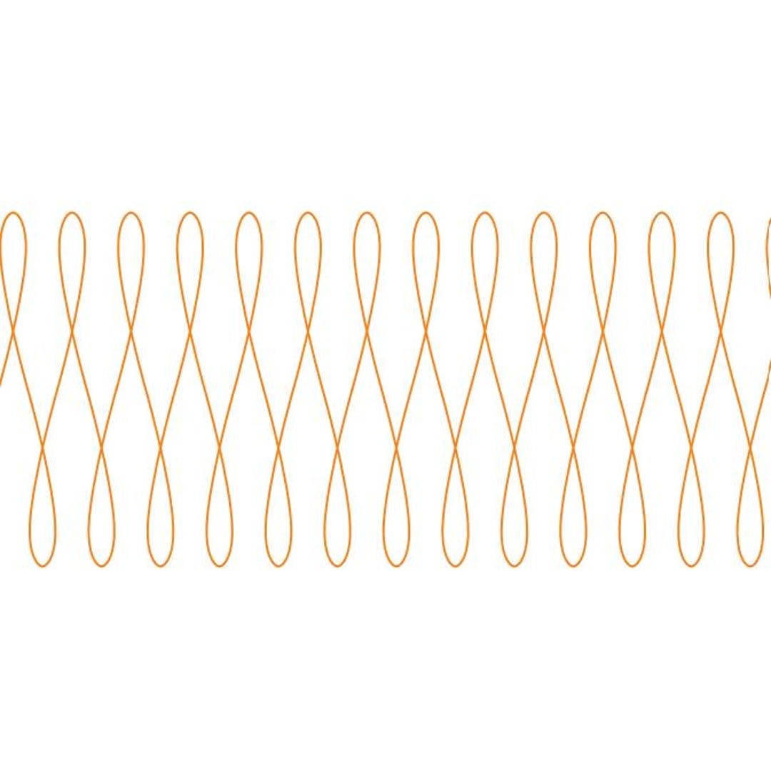 Skinny Wishbone Border E2E Digital Design - Computerized Longarm Quilting and Laser Engraving ...