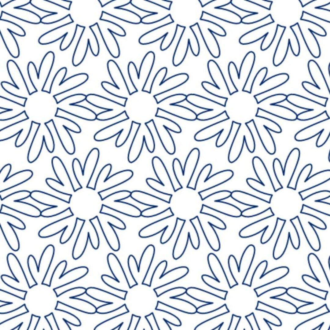 Love Flowers Edge to Edge Digital Design for Computerized Longarm ...