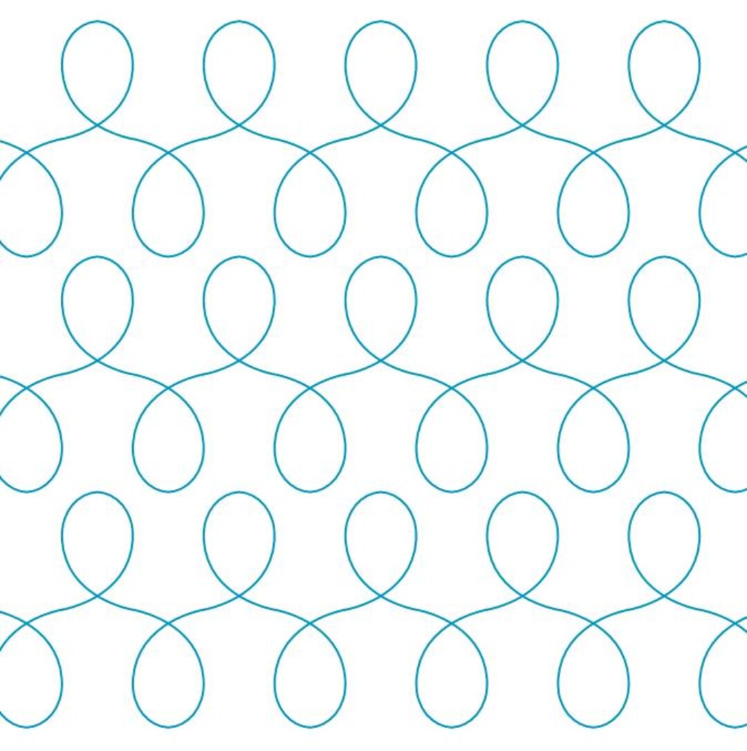 Chubby Wishbone Border E2E Digital Design - Computerized Longarm ...