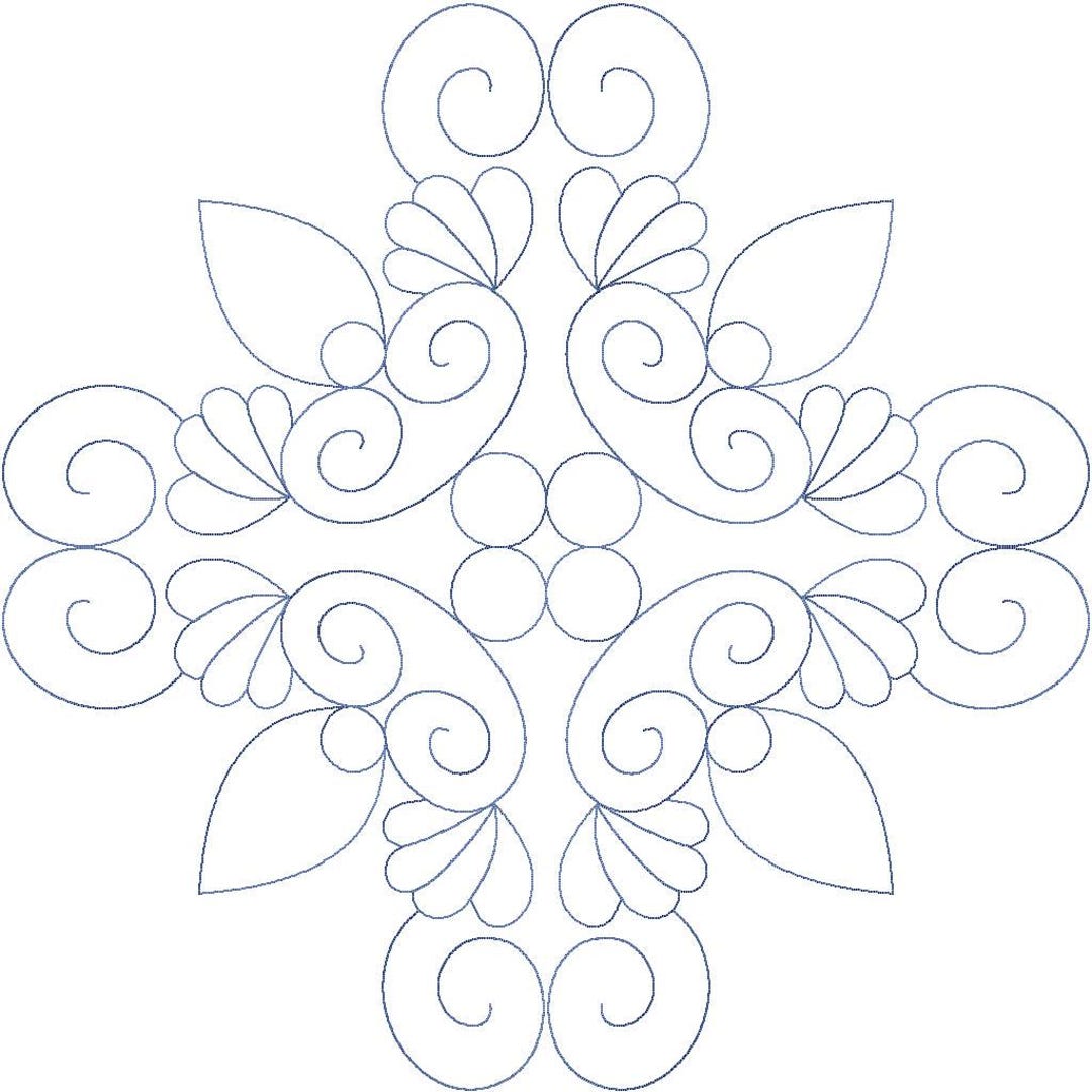 Irish Chain Featured Block Wexford Digital Design for Computerized ...