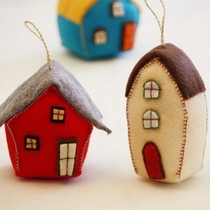 Houses Sewing Pattern (three)--- PDF --beginner - Etsy