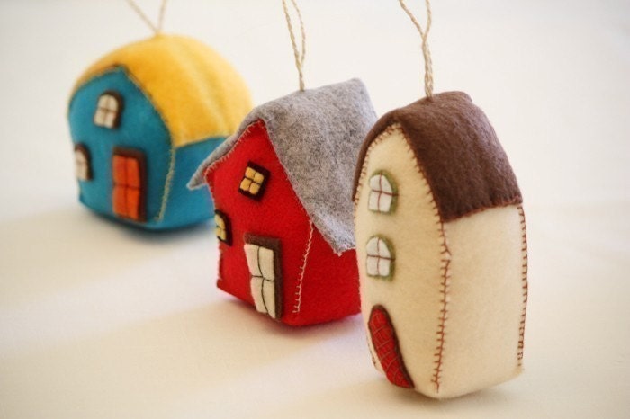 Houses Sewing Pattern three PDF beginner - Etsy UK