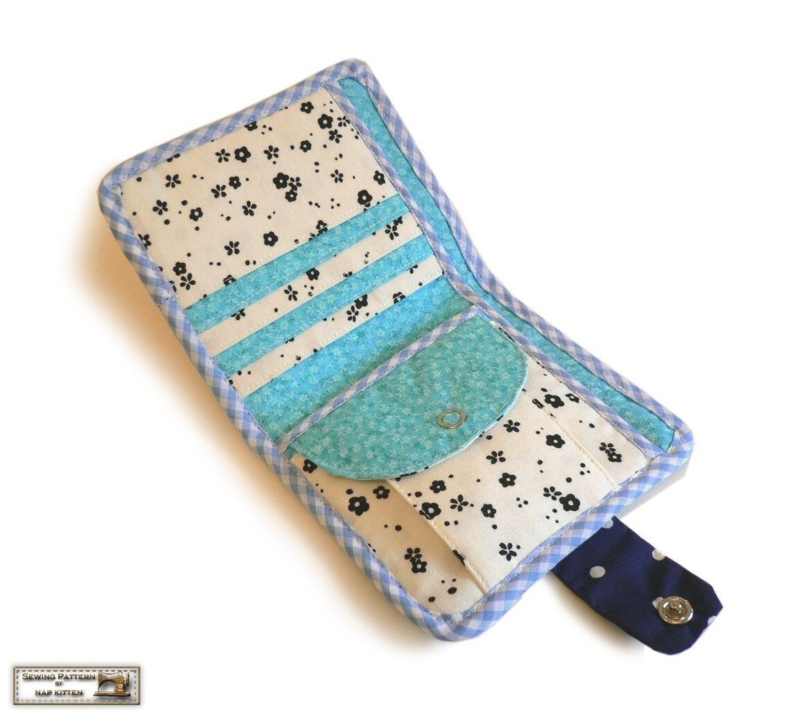 Bi Fold Wallet Sewing Pattern Tutorial Instructions - Etsy Australia