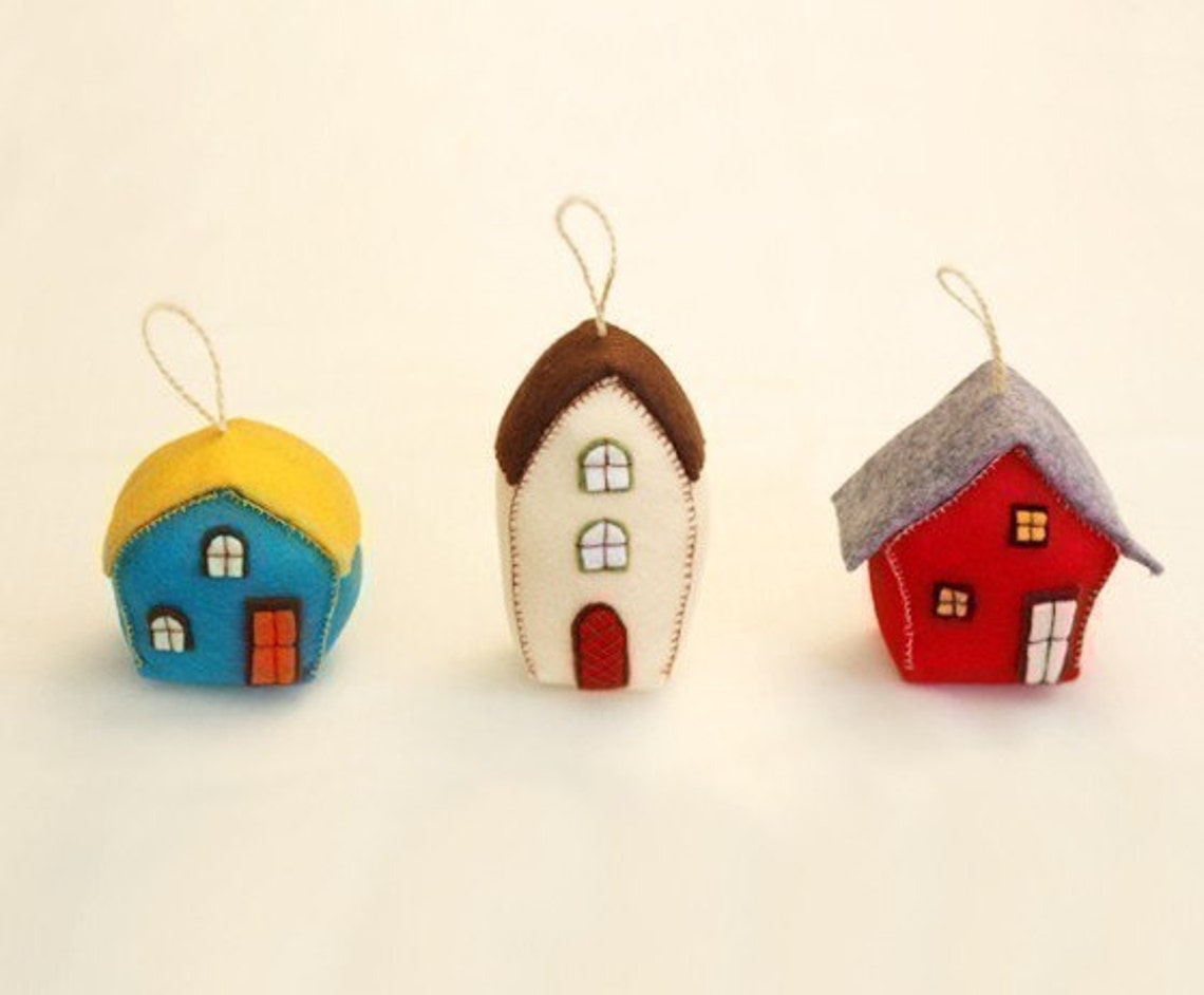 Houses Sewing Pattern (three)--- PDF --beginner - Etsy