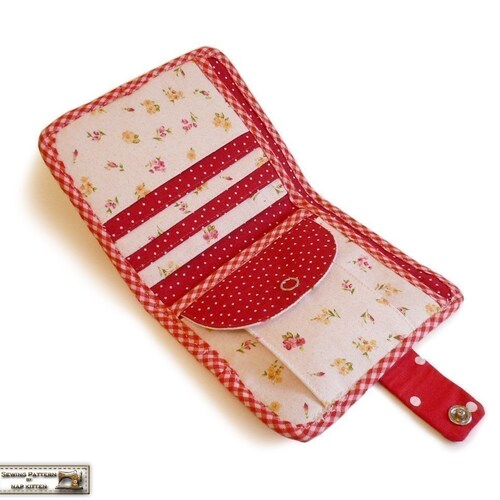 Wallet Sewing Pattern Checkbook Wallet Cell Phone Long | Etsy