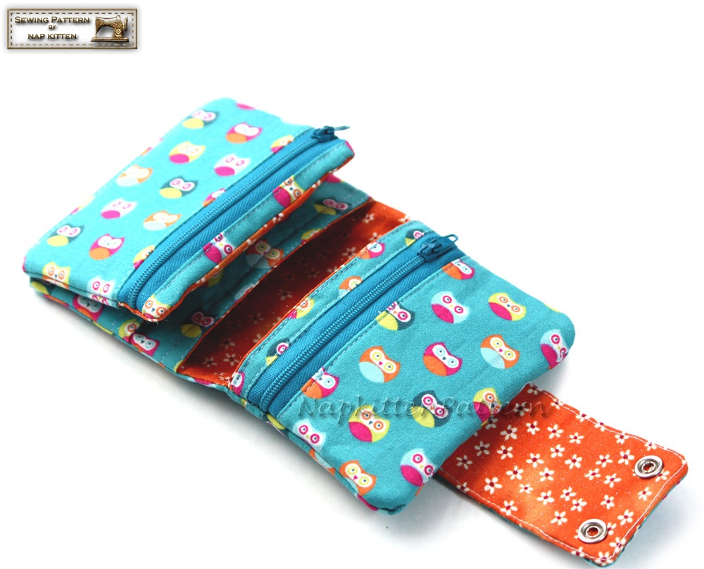 Trifold Wallet Sewing Pattern,wallet Pattern,tri Fold Wallet Tutorial ...