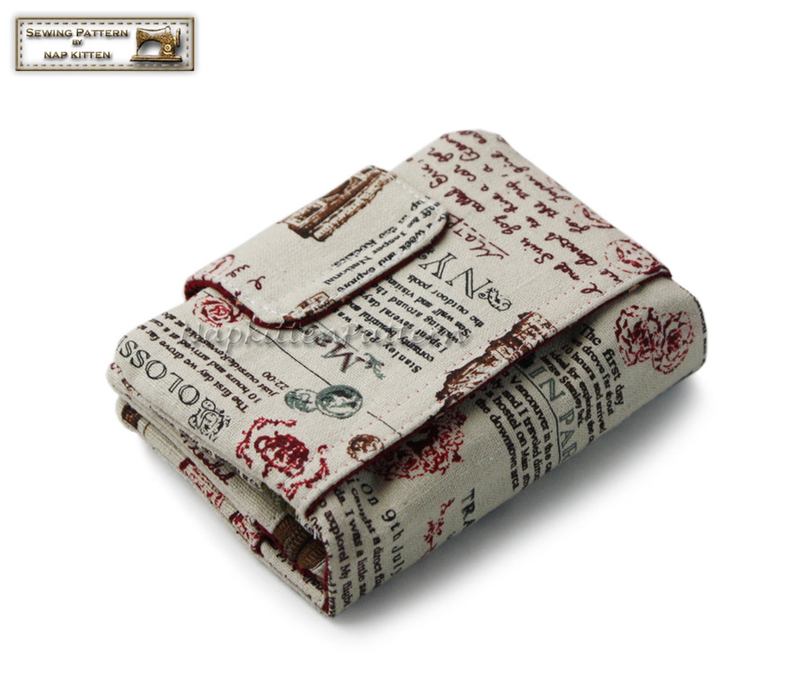 Trifold Wallet Sewing Pattern,wallet Pattern,tri Fold Wallet Tutorial ...