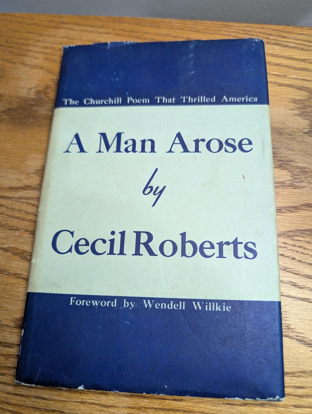 First Edition Churchill Poem: A Man Arose, 1941 - Etsy
