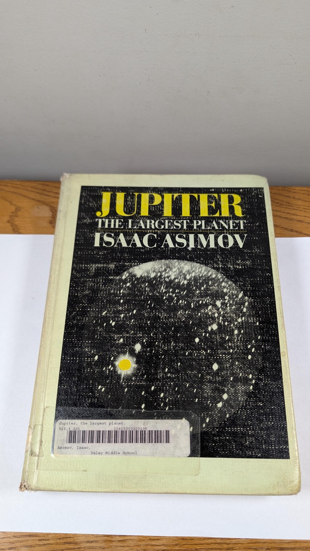 Jupiter, the Largest Planet by Isaac Asimov, 1973, 1st Ed. - Etsy