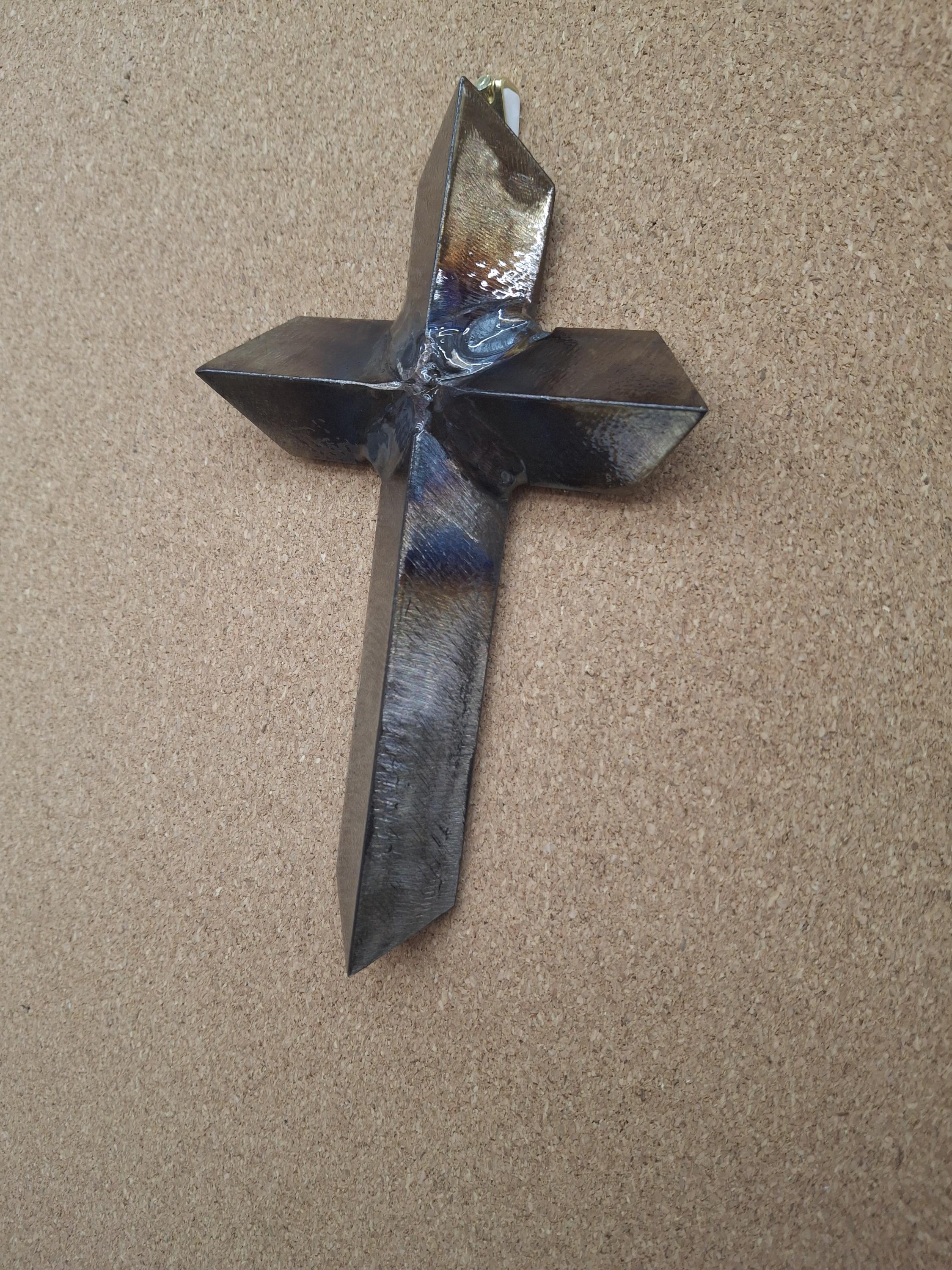 Steel Angle Cross Decoration. - Etsy