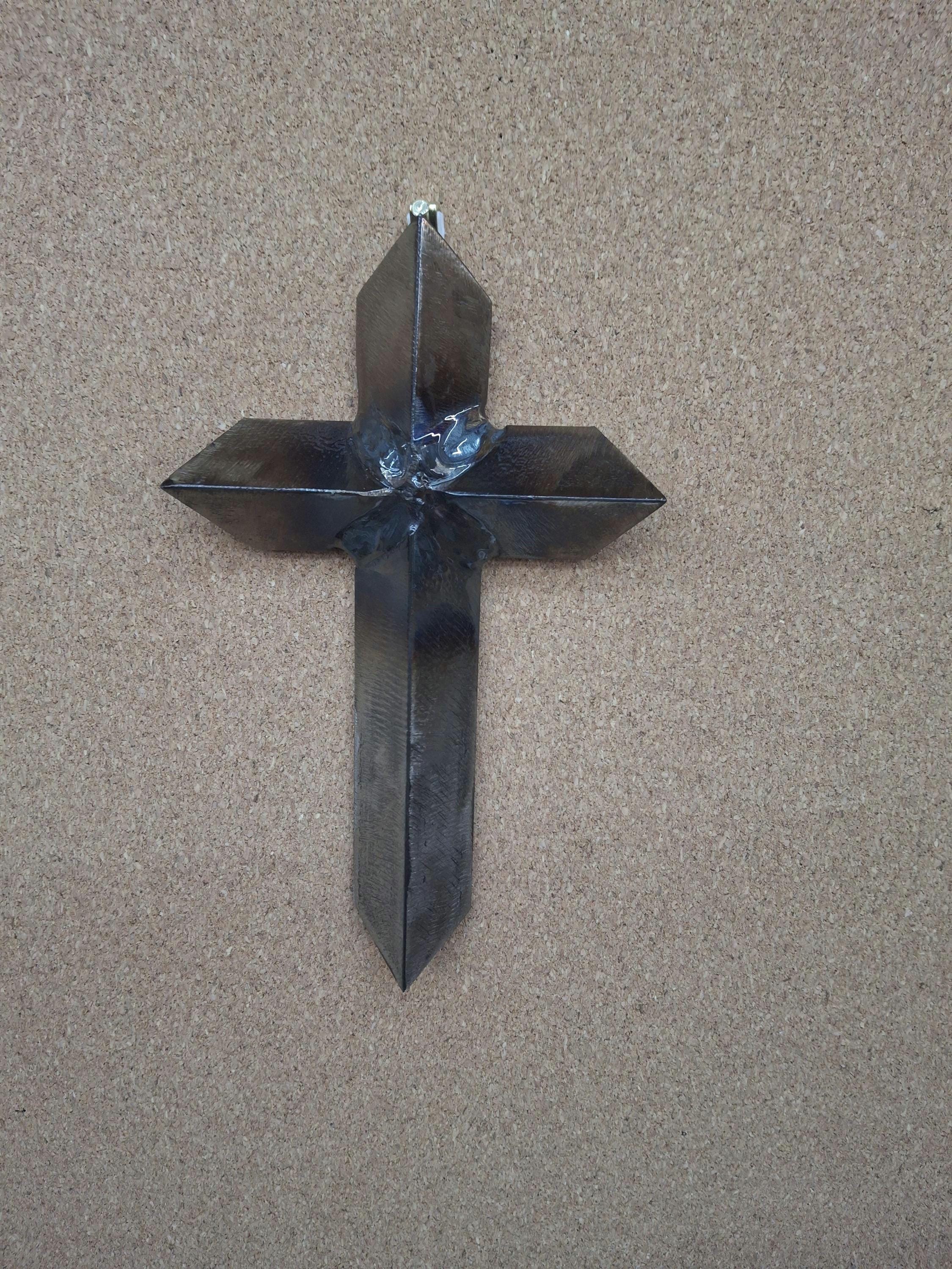 Steel Angle Cross Decoration. - Etsy