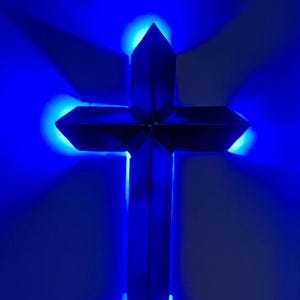 Steel Angle Cross Decoration. - Etsy