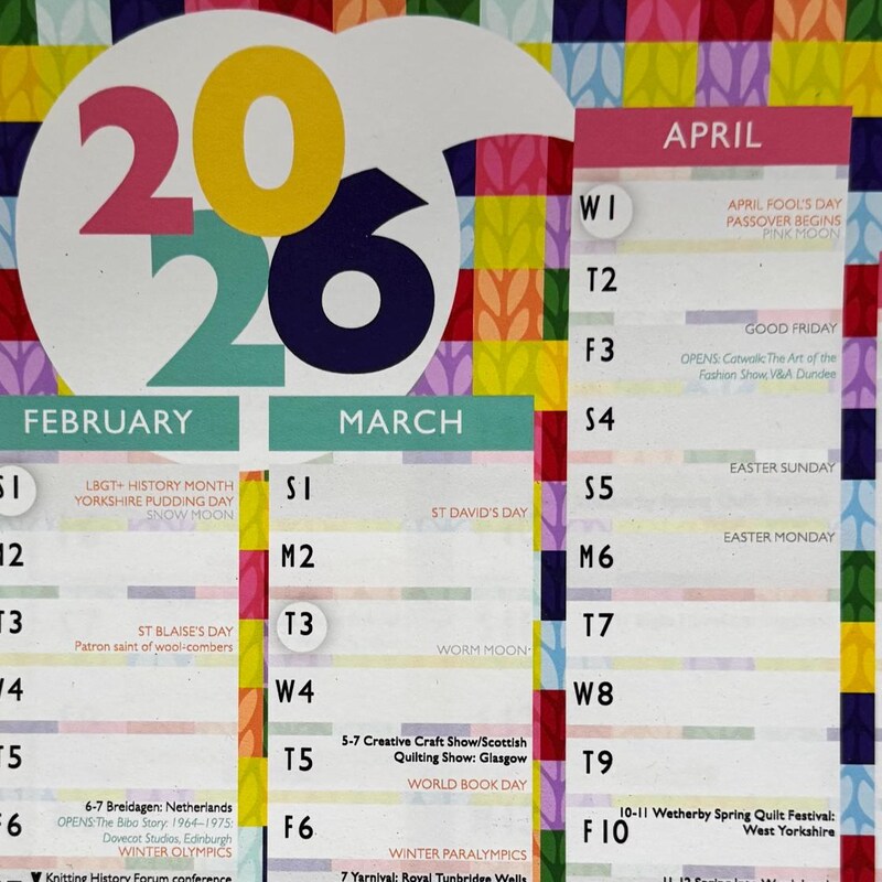 2026 Knitting Calendar - Etsy UK